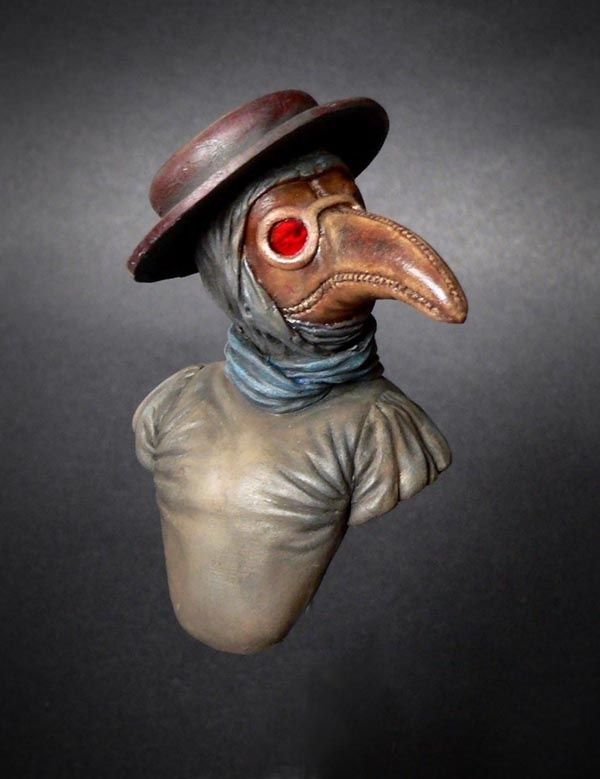 Plague Doctor circa 1650 by Dimitry Gaudin · Putty&Paint