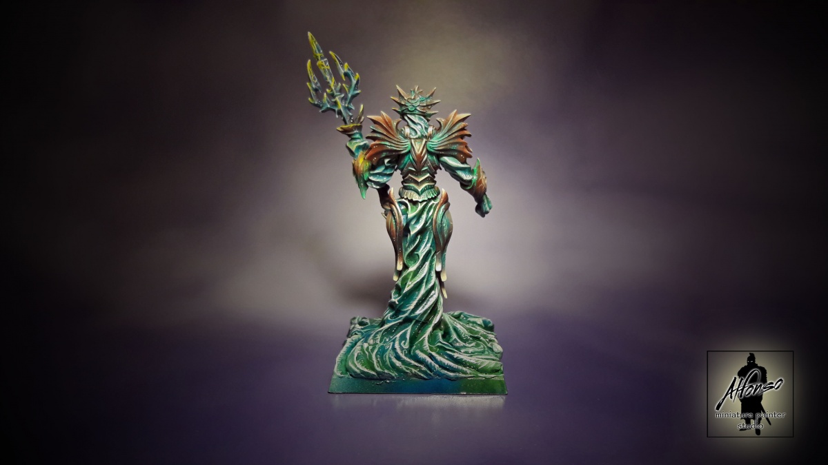 Water Myrmidon - Elemental Evil by Jose_A_Alfonso · Putty&Paint