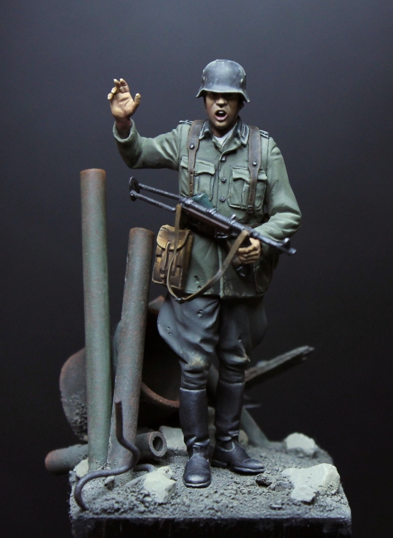Wehrmacht Officer - Stalingrado 1942 by Juanma Vergara · Putty&Paint