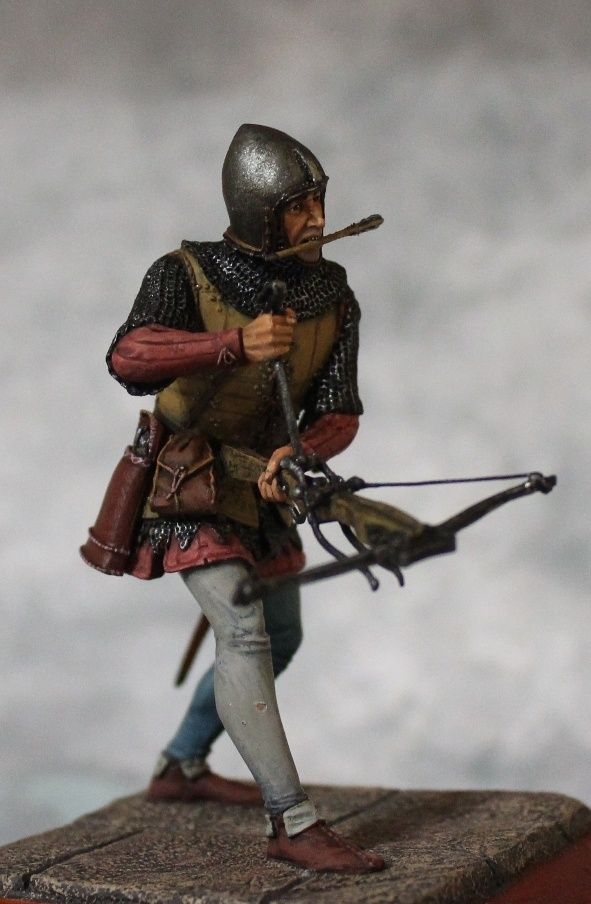European crossbowman XV century by Dmitry Fursov · Putty&Paint
