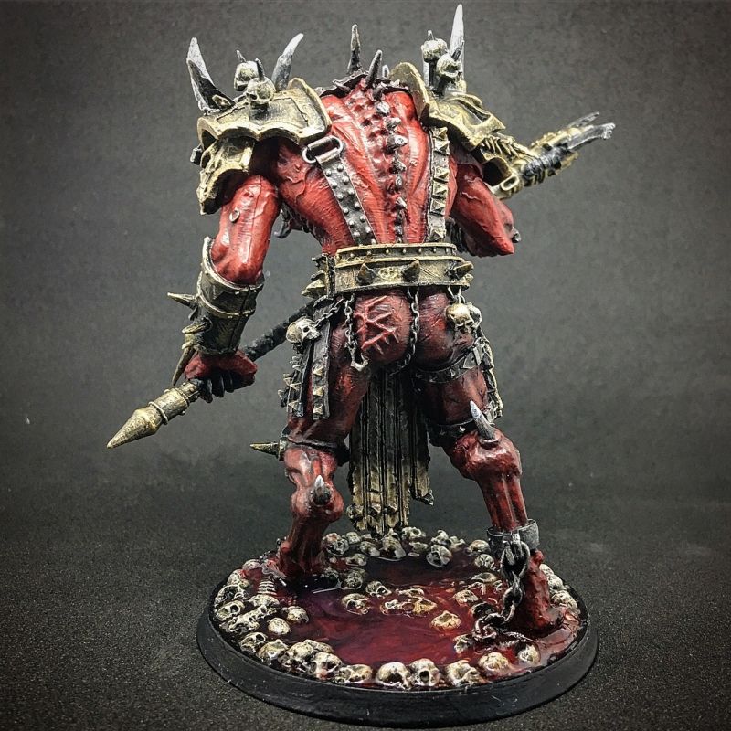 Khorne Daemon Prince by wrongbrush · Putty&Paint