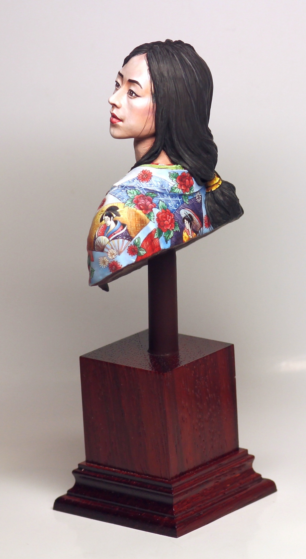 Samurai Female Warrior bust (№1) by Olga Zernina · Putty&Paint