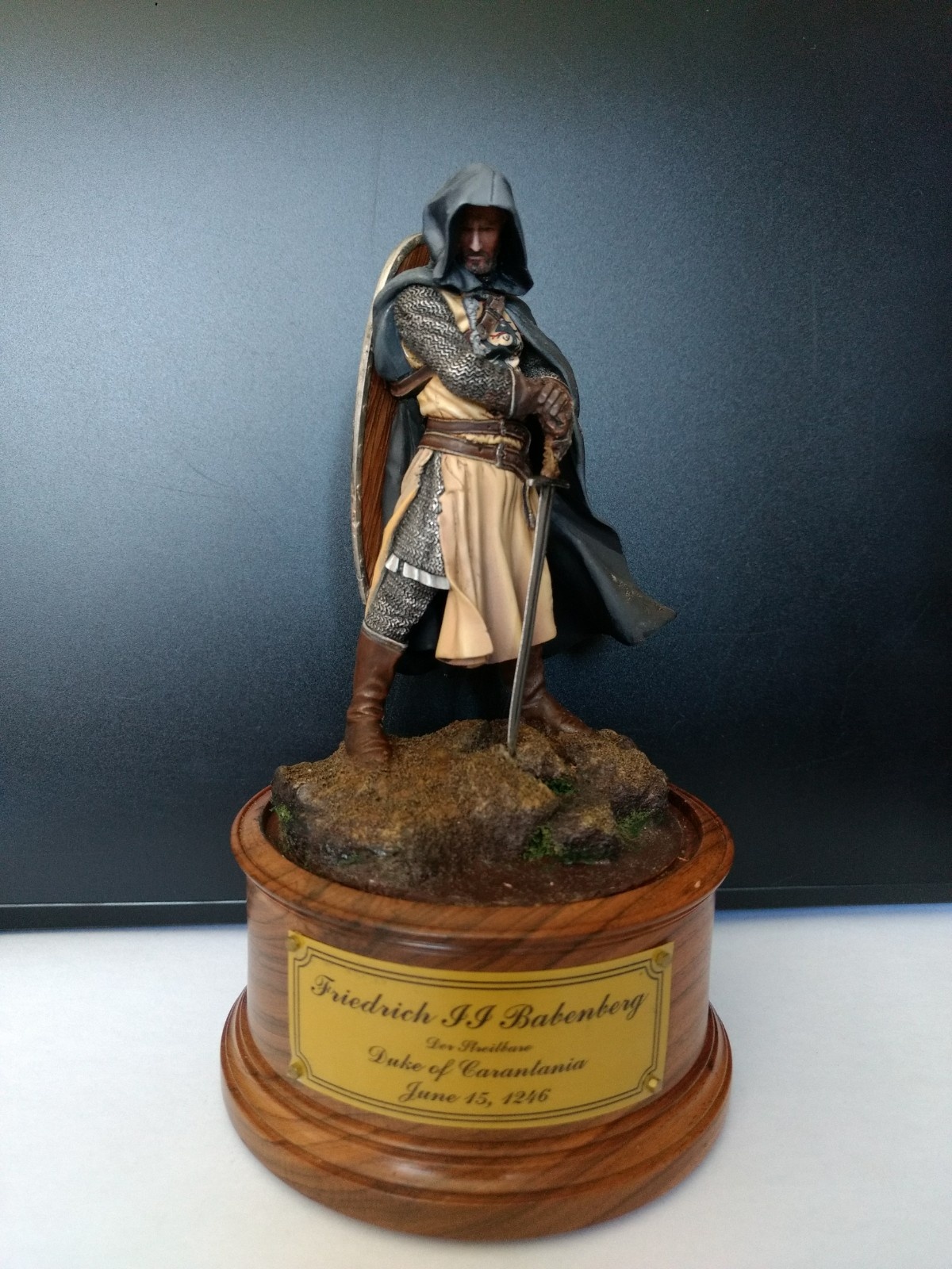 Friedrich II Babenberg Duke of Carantania by Cesar Landaverde · Putty&Paint