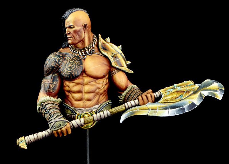 The Gladiator (Black Sun Miniatures) by Richard Sharp · Putty&Paint