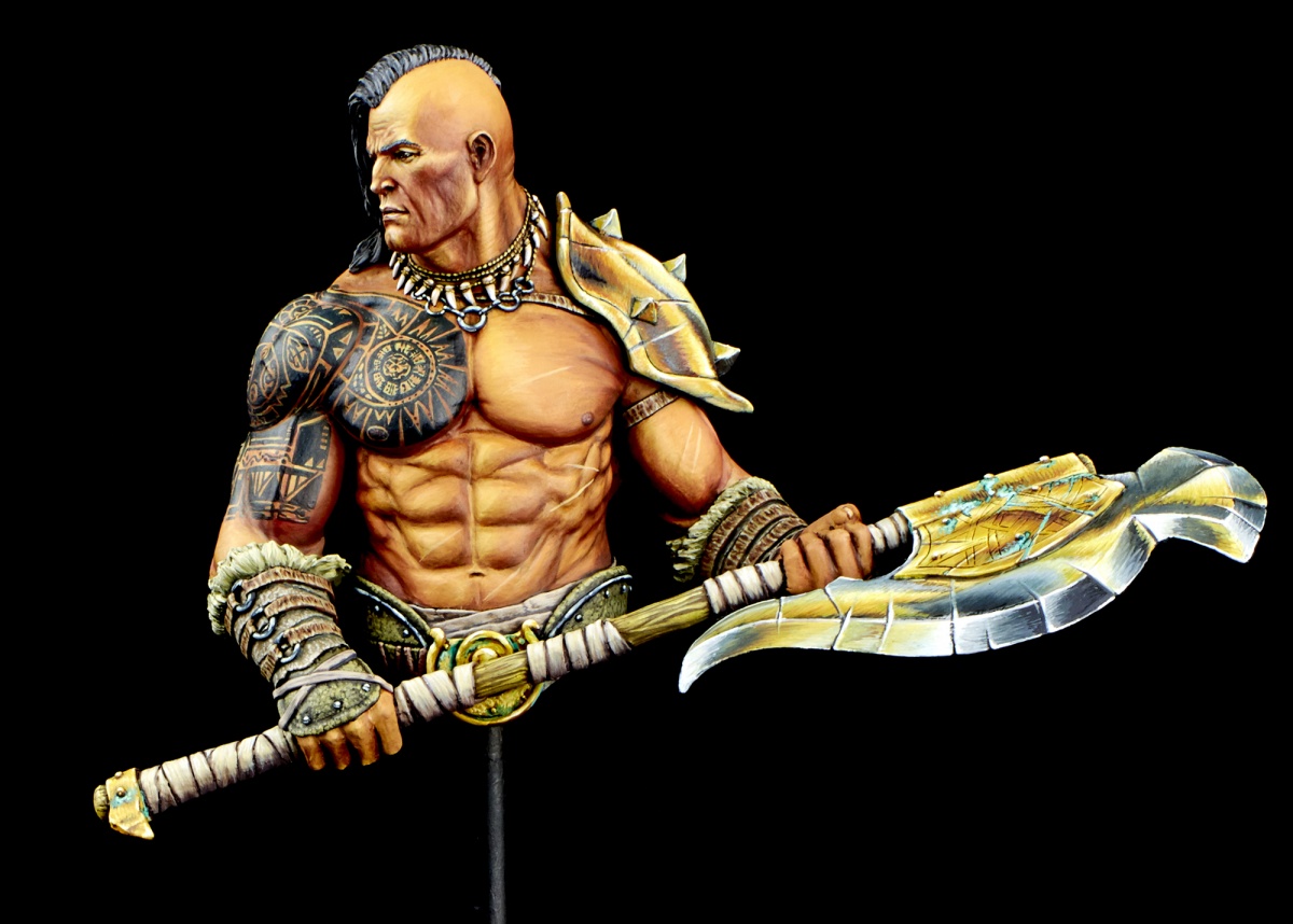 The Gladiator (Black Sun Miniatures) by Richard Sharp · Putty&Paint