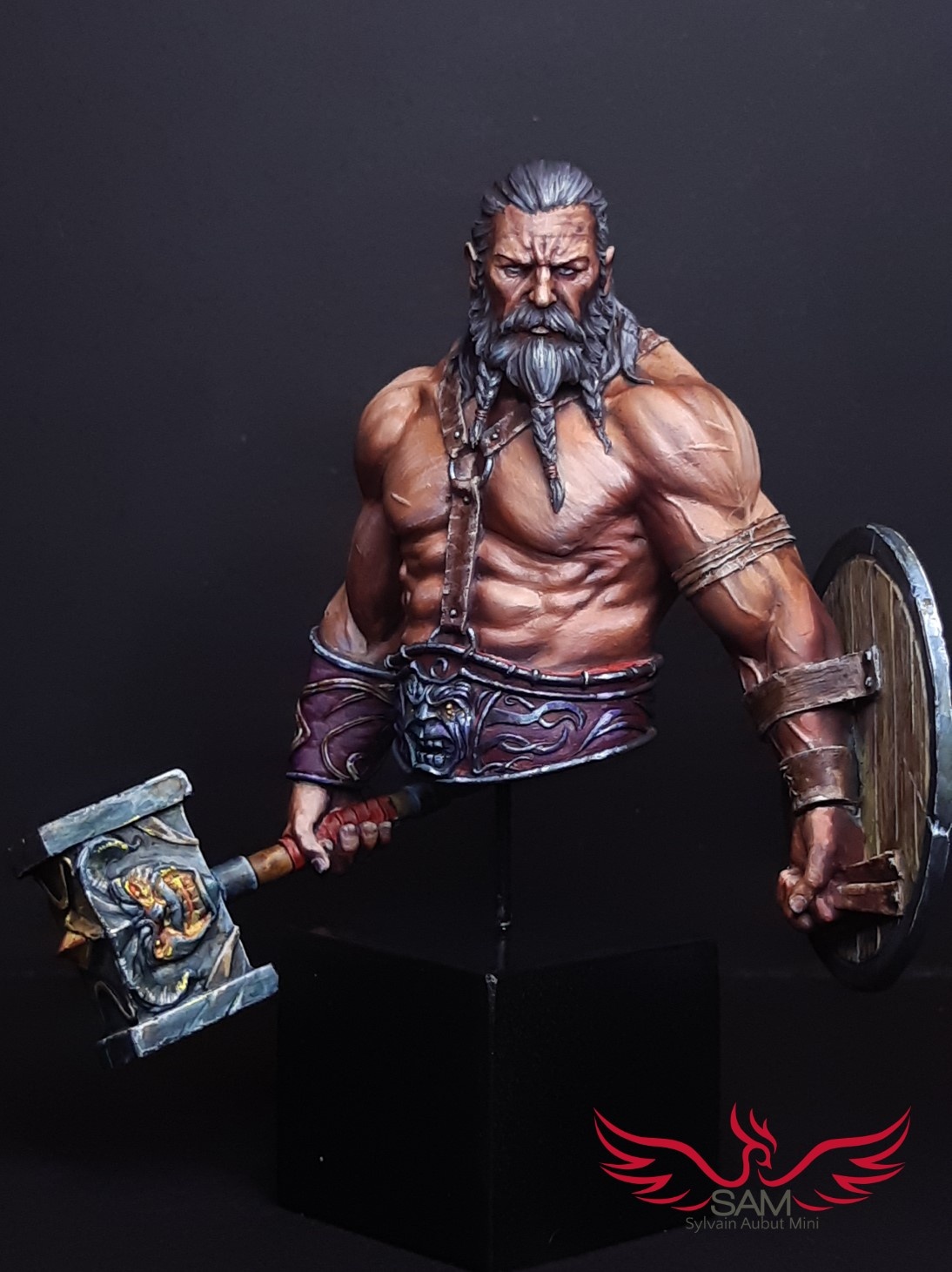 Old barbarian by Sylvain_Aubut · Putty&Paint