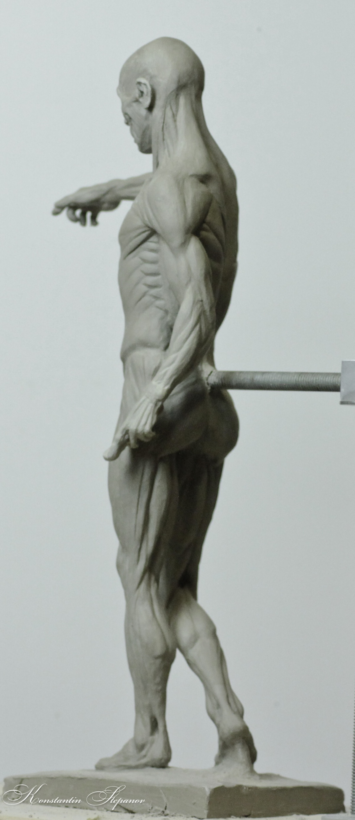 écorché (miniature) by Konstantin · Putty&Paint