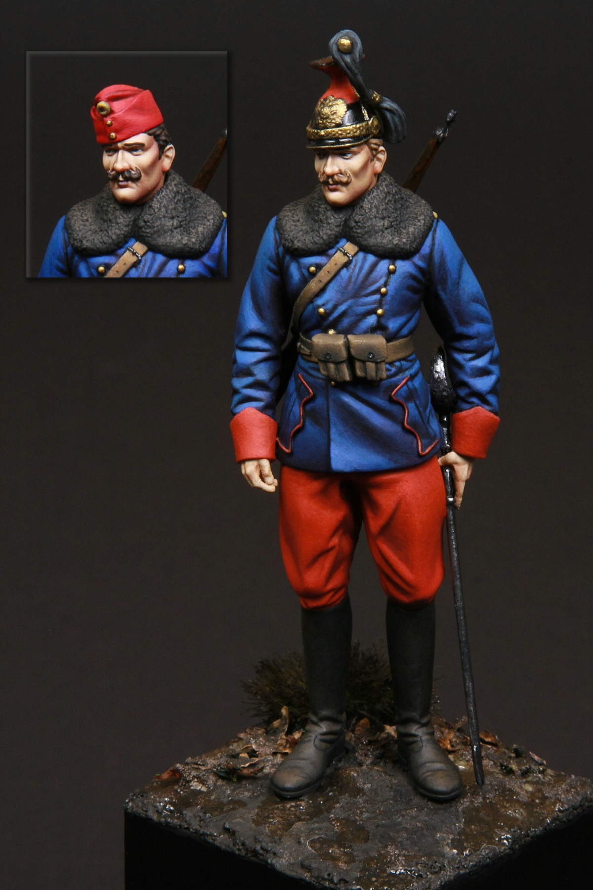 Austro-Hungarian Uhlan trooper WW I by Gylaci · Putty&Paint