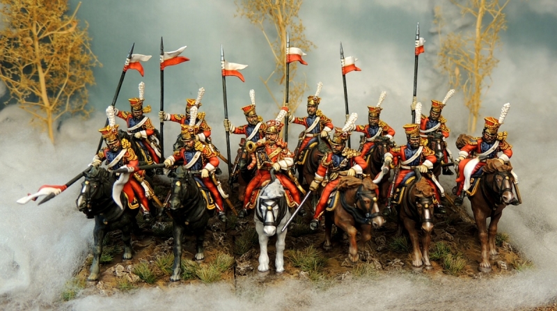 Red lancers by Francesco Thau · Putty&Paint