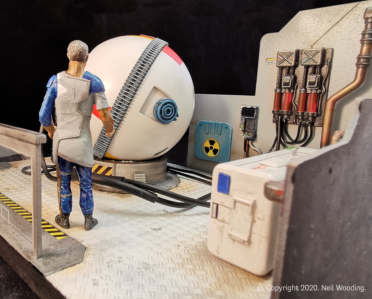 Tales from the Loop Alien Orb by Neil Wooding · Putty&Paint