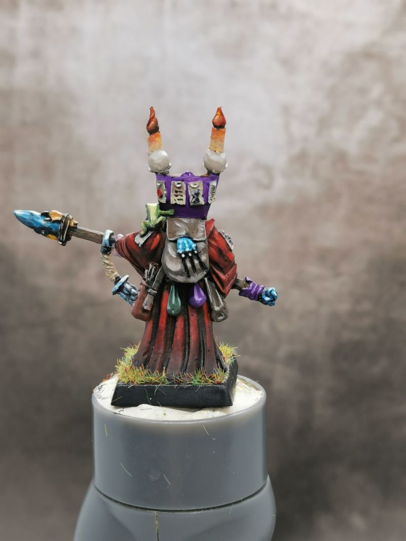Mordheim mercenary wizard by Jvick · Putty&Paint