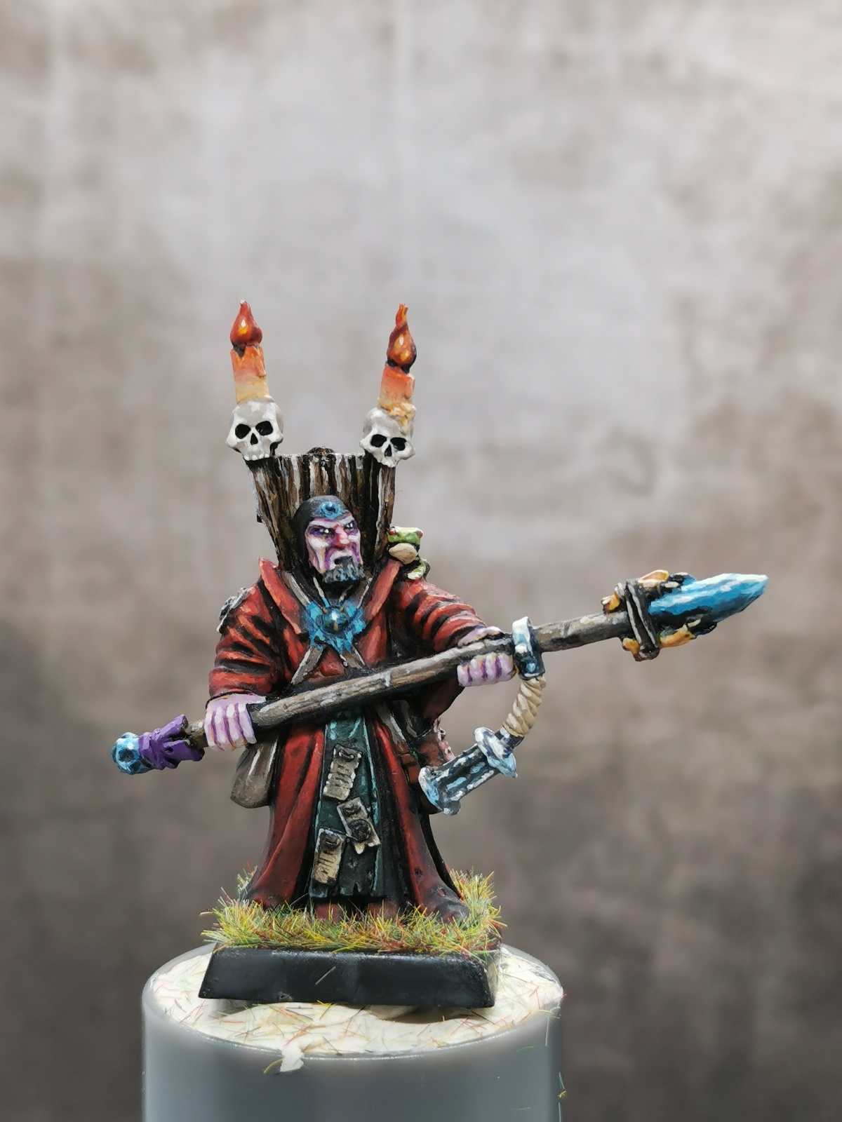 Mordheim mercenary wizard by Jvick · Putty&Paint