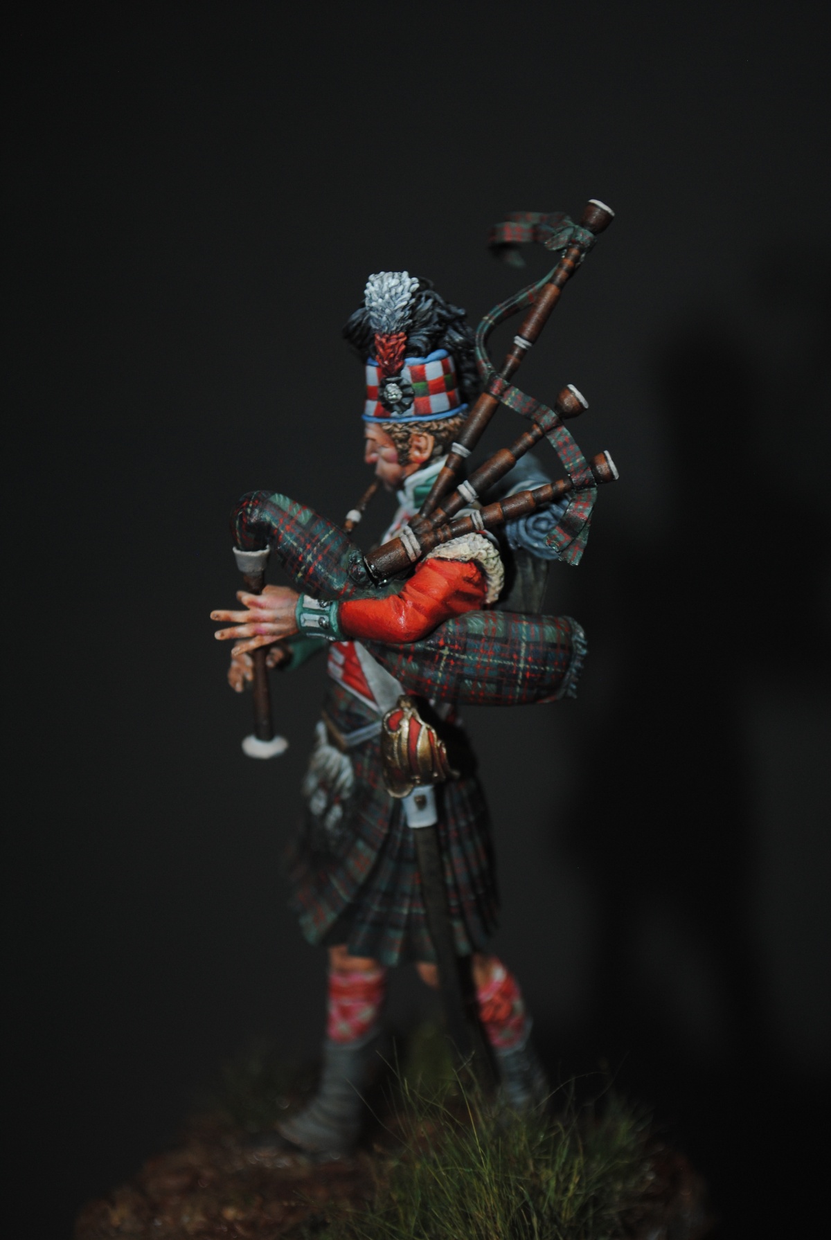 79th Cameron Highlanders piper at Waterloo by Serafeim · Putty&Paint