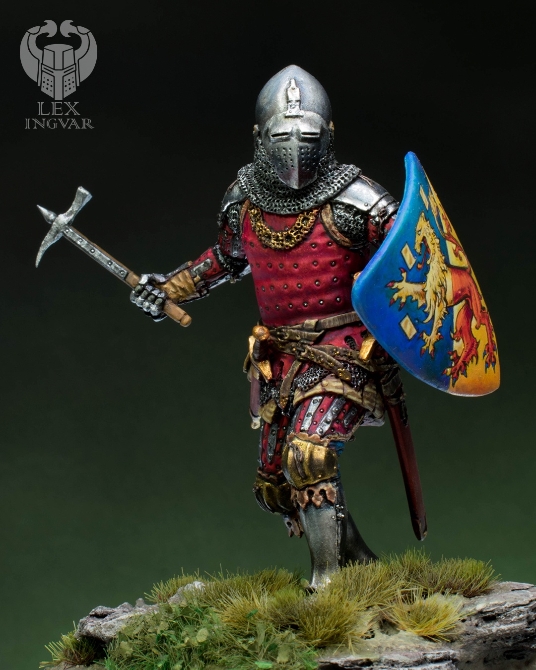 German Noble Knight, late XIV century by Ingvar_L3x · Putty&Paint