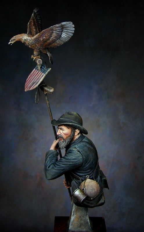 8th Wisconsin Volunteer Infantry “Old Abe” by Ernest · Putty&Paint
