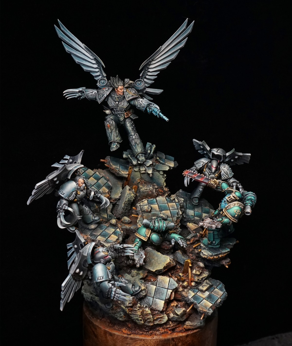 Warhammer30K Primarch of the Raven Guard by mrlee · Putty&Paint