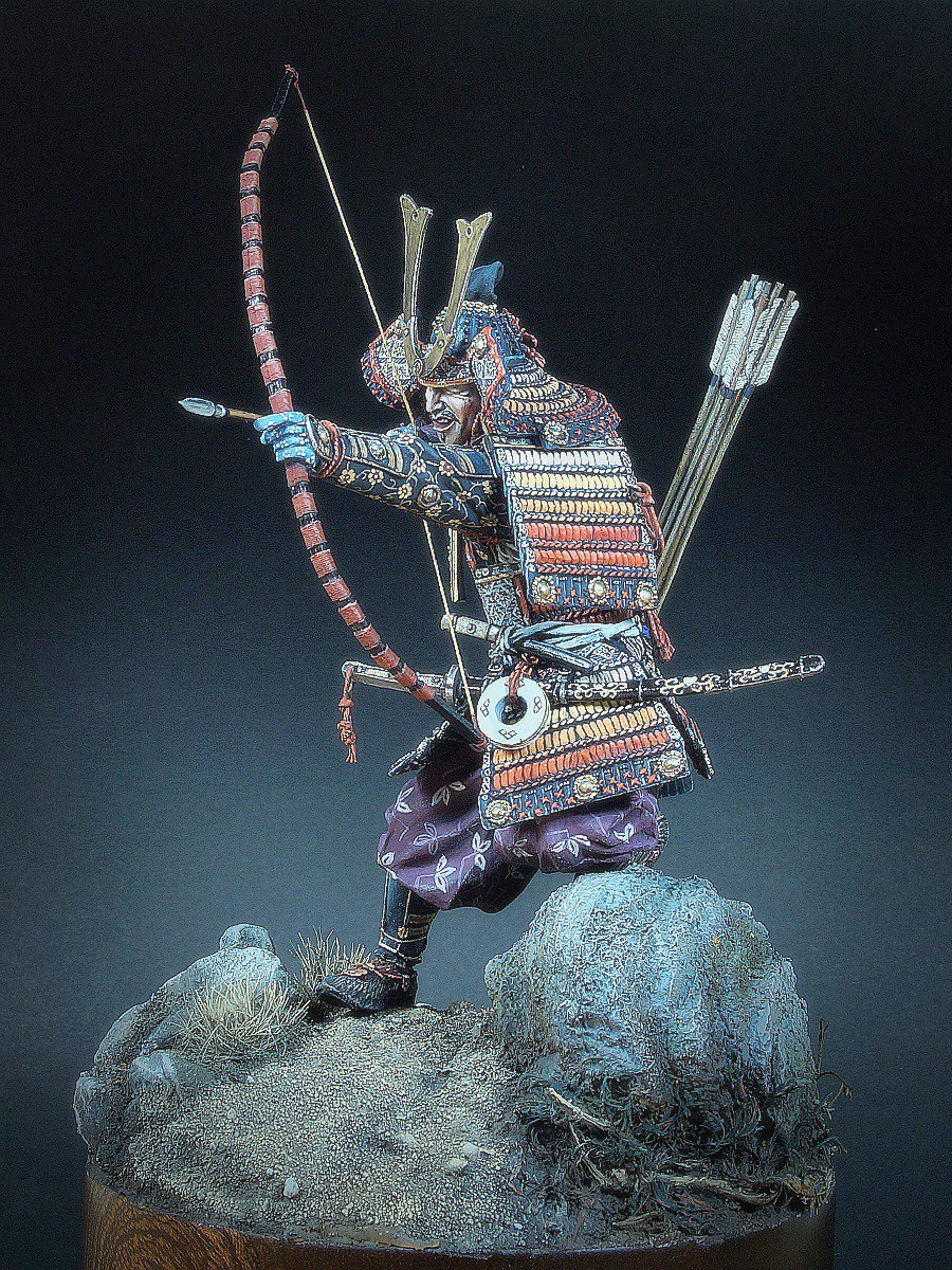 Samurai Warrior, Late Heian period, 898-1185 by Andrei Obnorskii ...