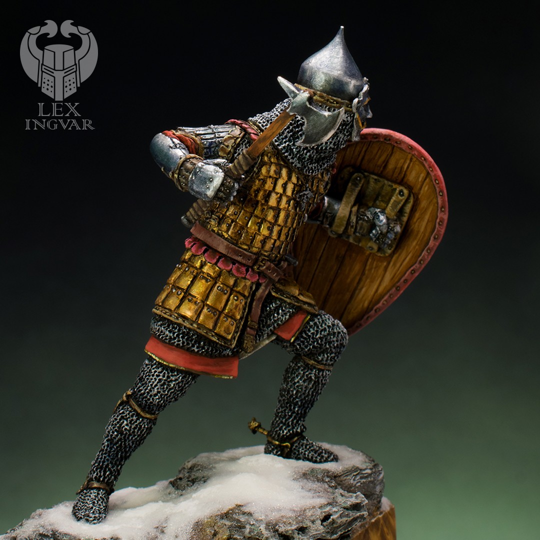 Slavic Noble Warrior, late XIV century by Ingvar_L3x · Putty&Paint
