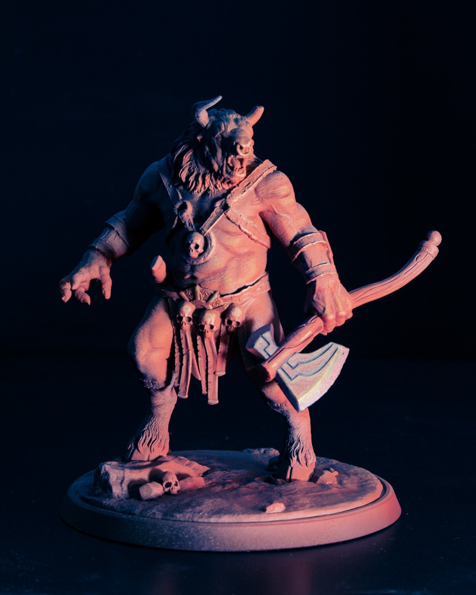 Minotaur by Patrik Ruzic · Putty&Paint