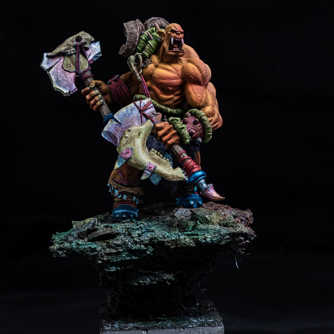 Attacking orc by Patrik Ruzic · Putty&Paint