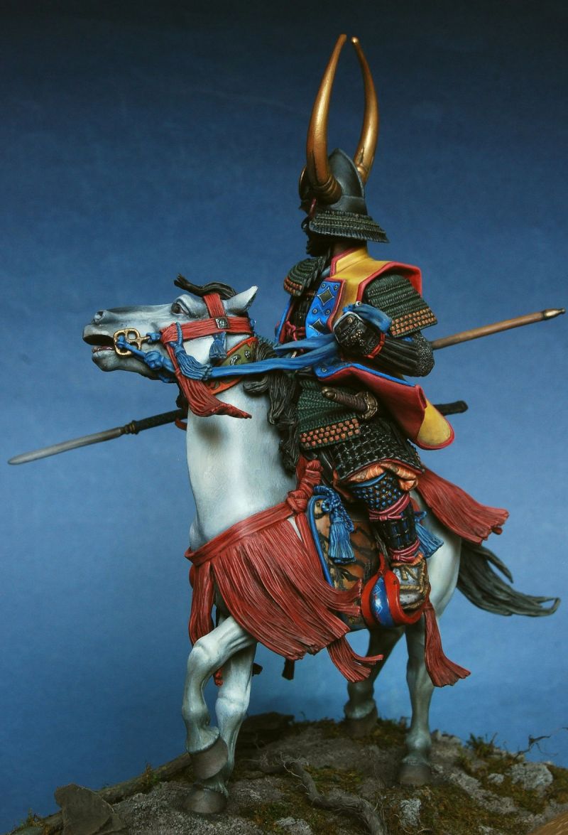 Daimyo,Japanese War Lord (16 century) by KonstantinPinaev · Putty&Paint