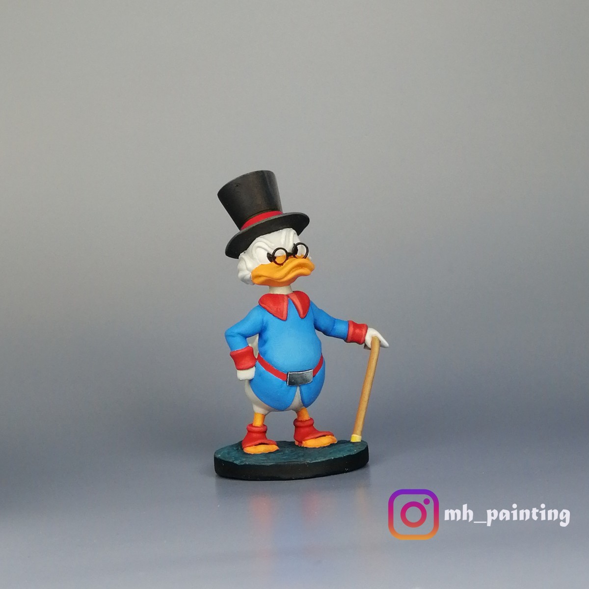 Dagobert Duck / Scrooge McDuck by MH Painting · Putty&Paint