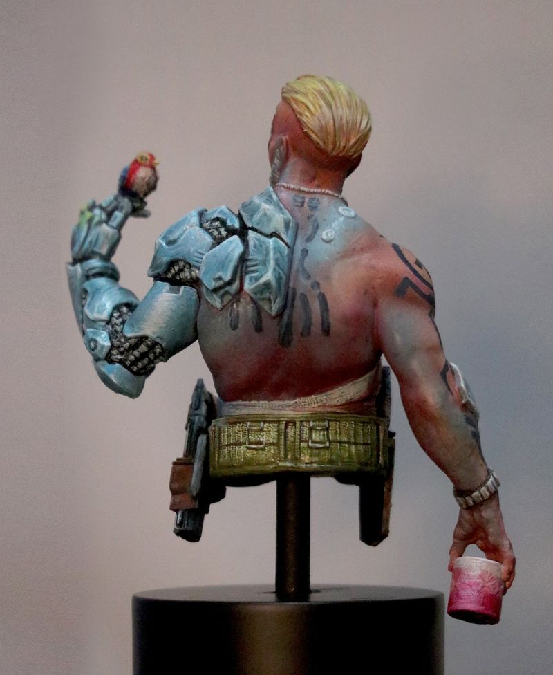 JOHN HANCOCK “THE SHADOW VIPER” BUST by Iron-Eagle · Putty&Paint