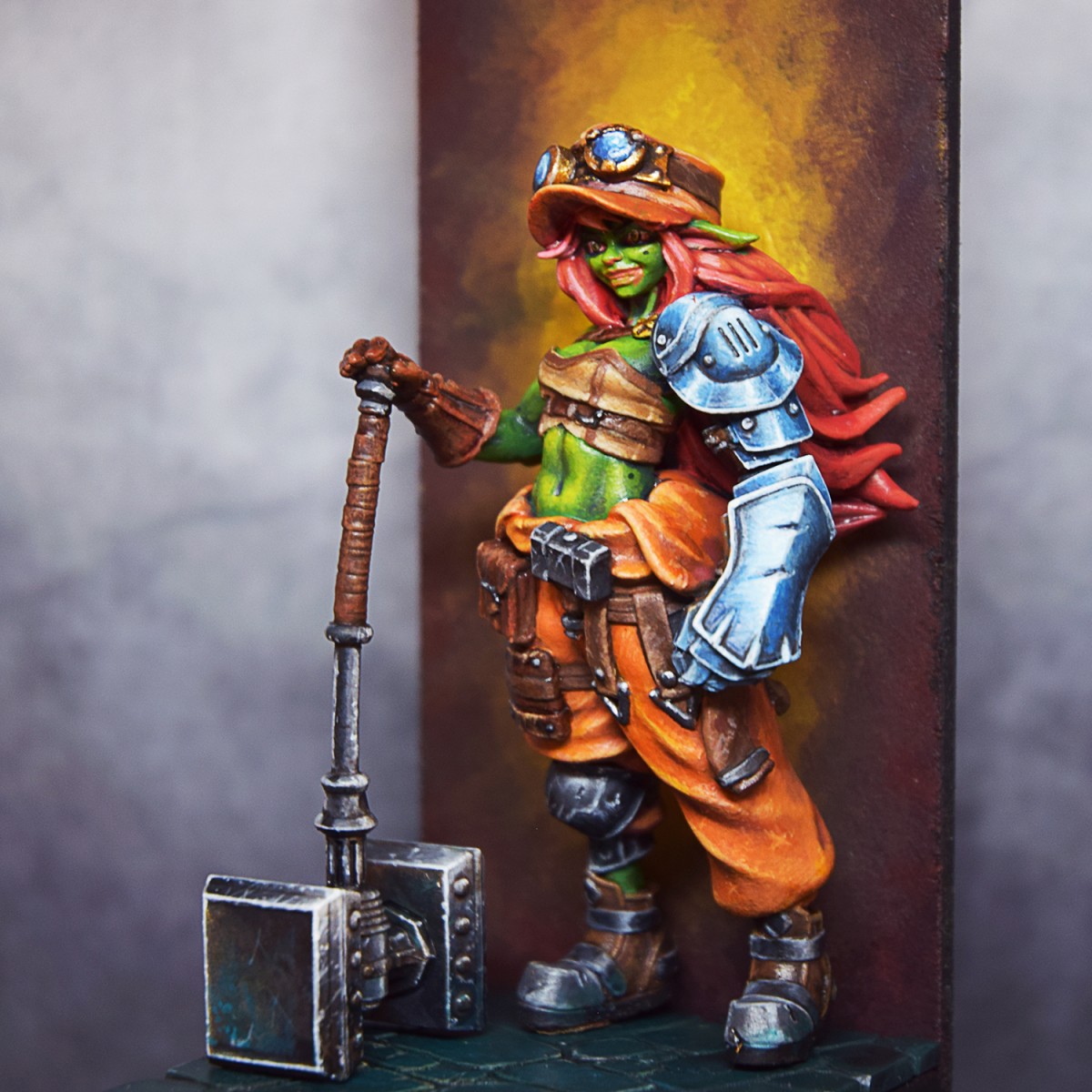 Morigan the Goblin Mechanic by Flo Berger ( Mr.Jarrrrr) · Putty&Paint