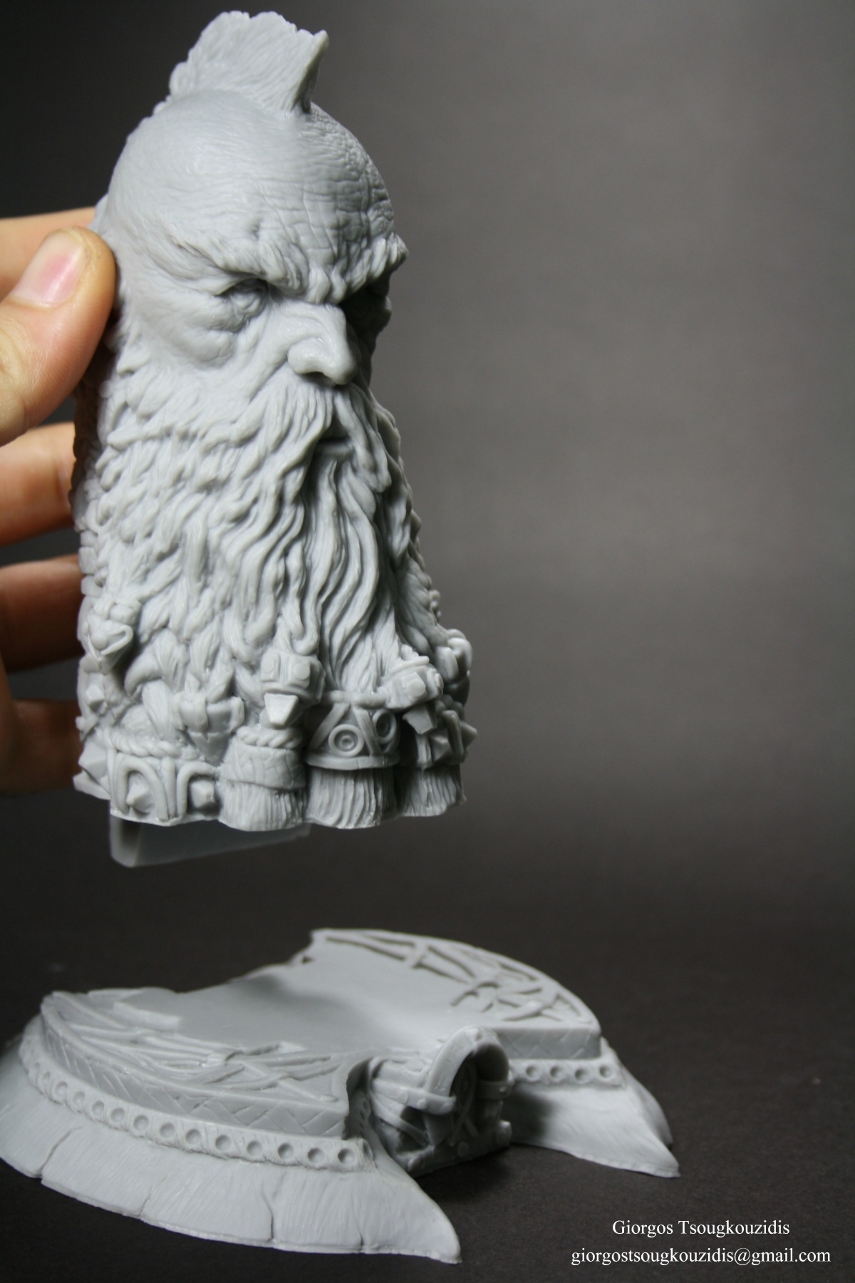 Dwarf Slayer bust by George Tsougkouzidis · Putty&Paint