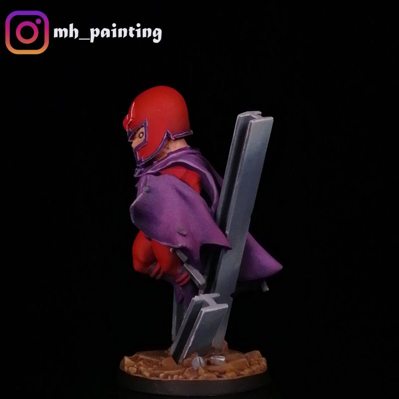 Marvel United Magneto by MH Painting · Putty&Paint