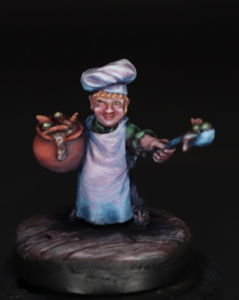 Halfling chef by trax_the_tricky · Putty&Paint