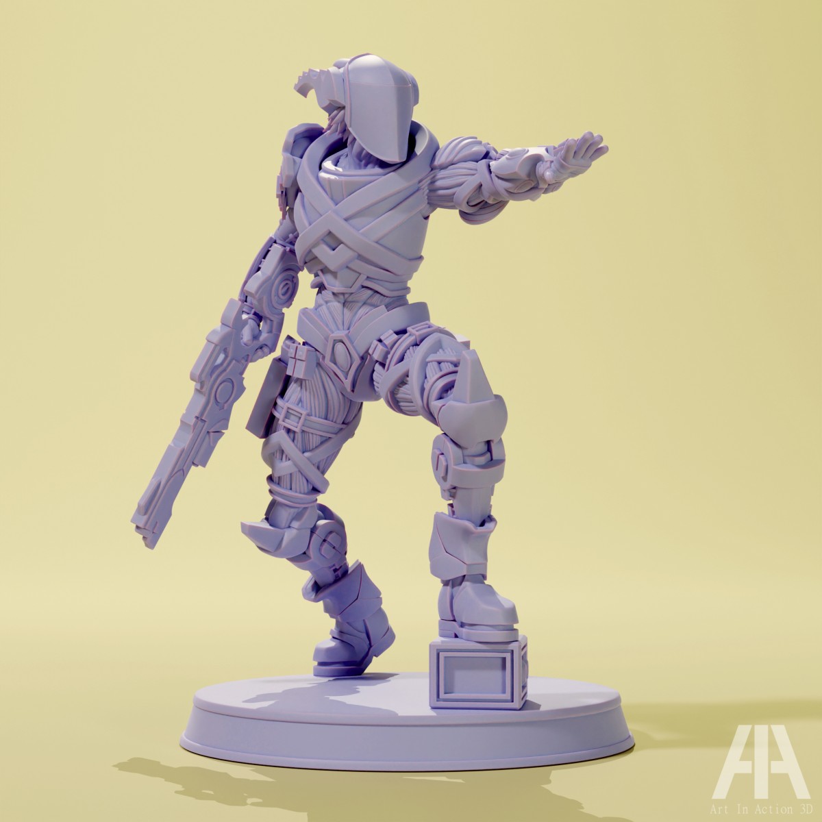 Sci-Fi Miniature by art_in_action_3d · Putty&Paint