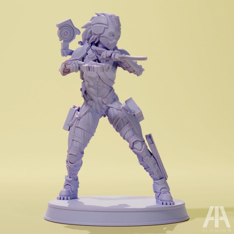 Sci-Fi Miniature by art_in_action_3d · Putty&Paint