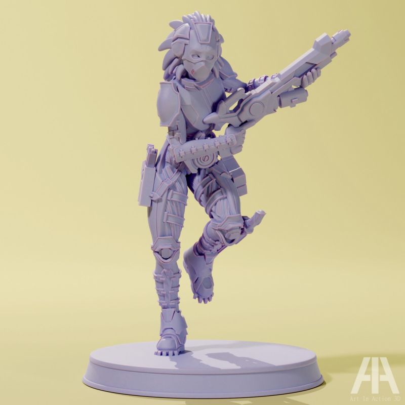 Sci-Fi Miniature by art_in_action_3d · Putty&Paint