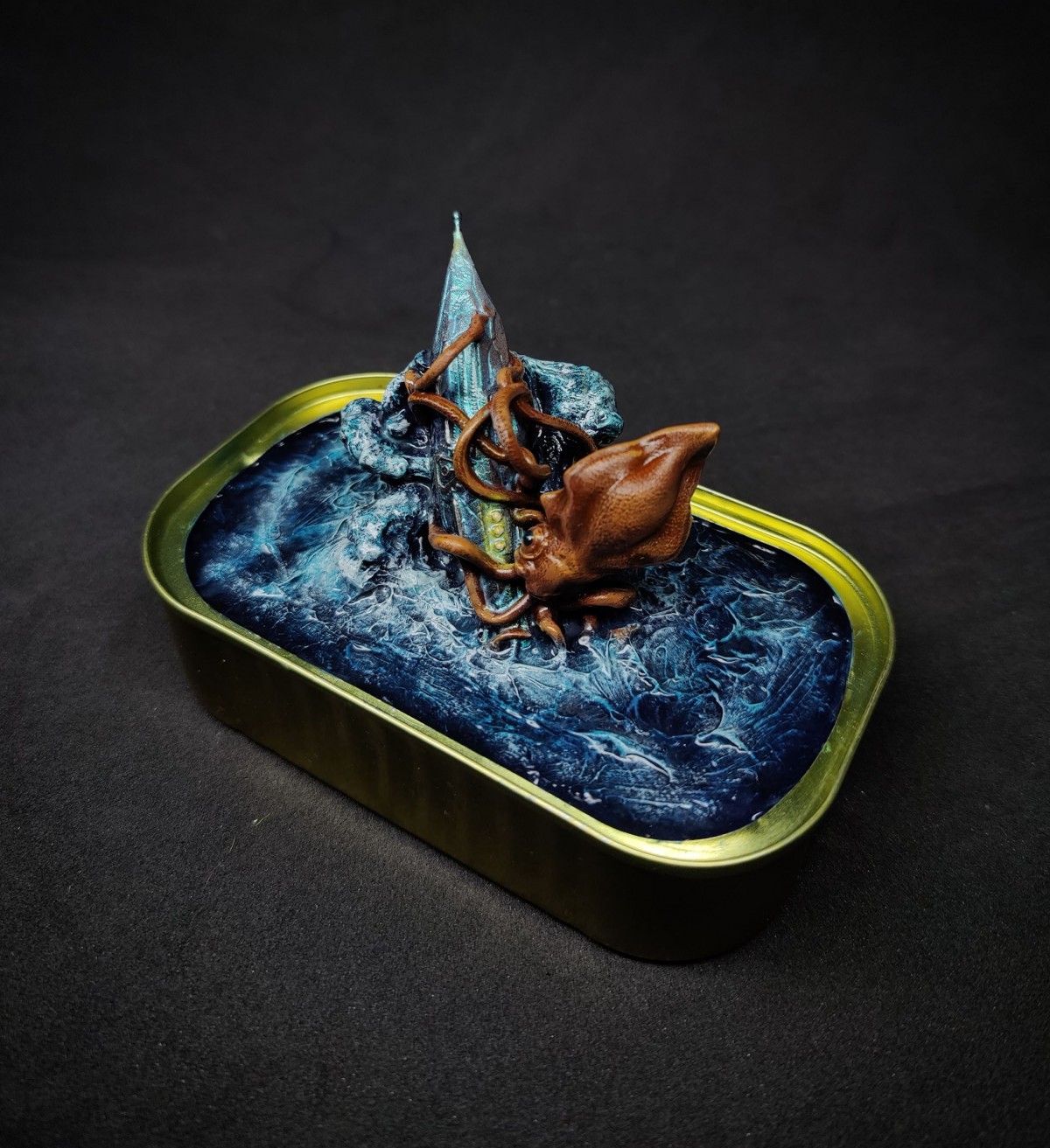 Damn Squid by BrushAndBush · Putty&Paint