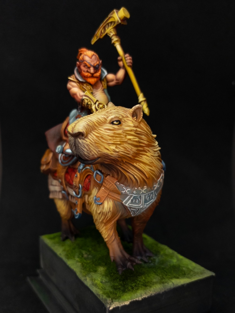 Giant Space Capybara by Guilherme Gonçalves · Putty&Paint