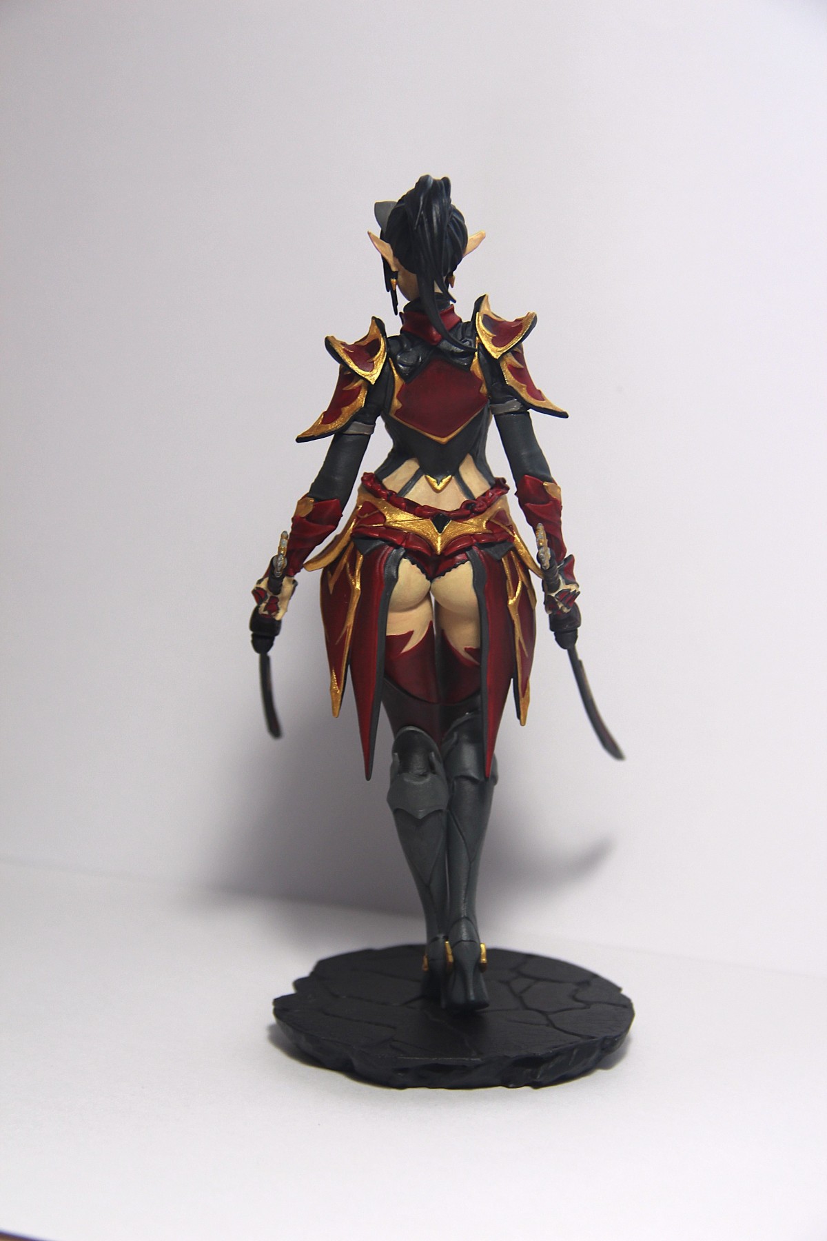 Тёмный эльф Мария Bladedancer (Dark Elf Mariya) by ksmlva · Putty&Paint