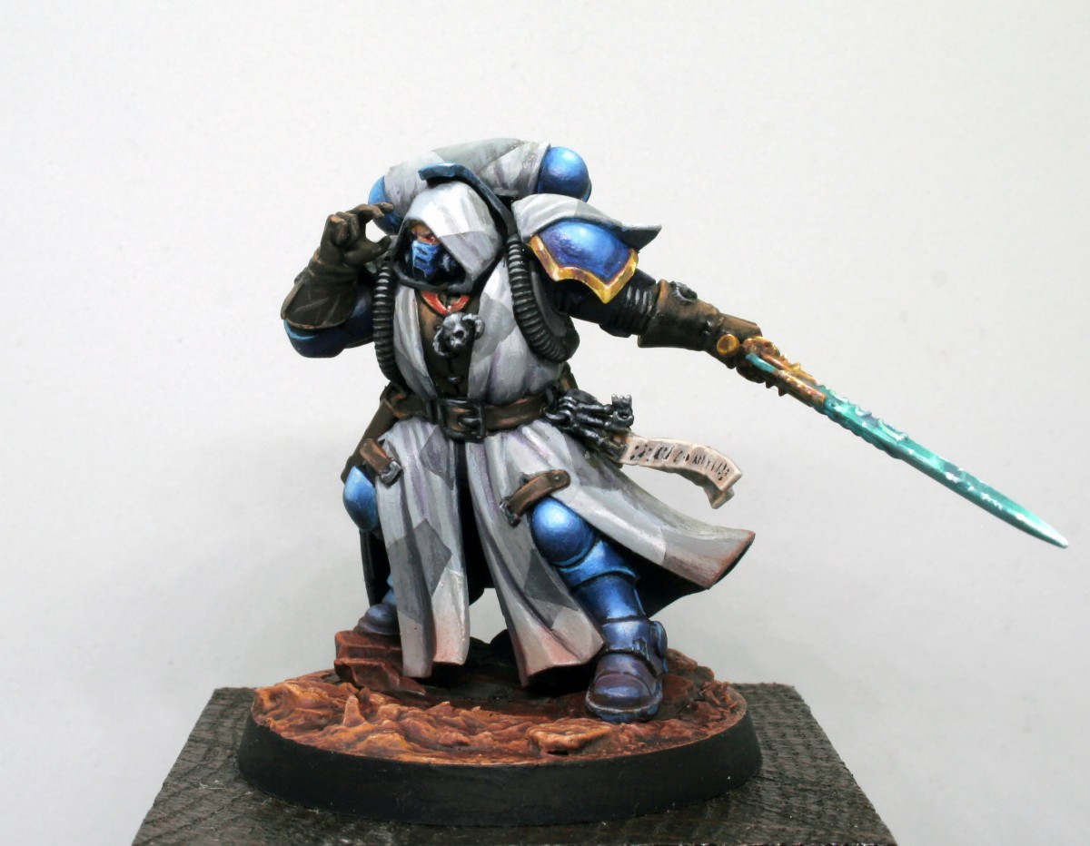 Primaris Librarian in Phobos Armour by myke_painter · Putty&Paint