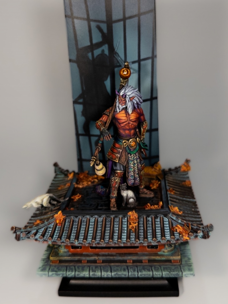 Oni Samurai by VerdantBrush · Putty&Paint