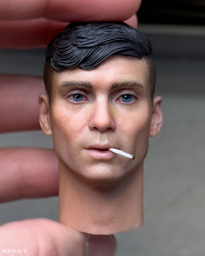 1/6 scale Head of Thomas Shelby by SiriX · Putty&Paint