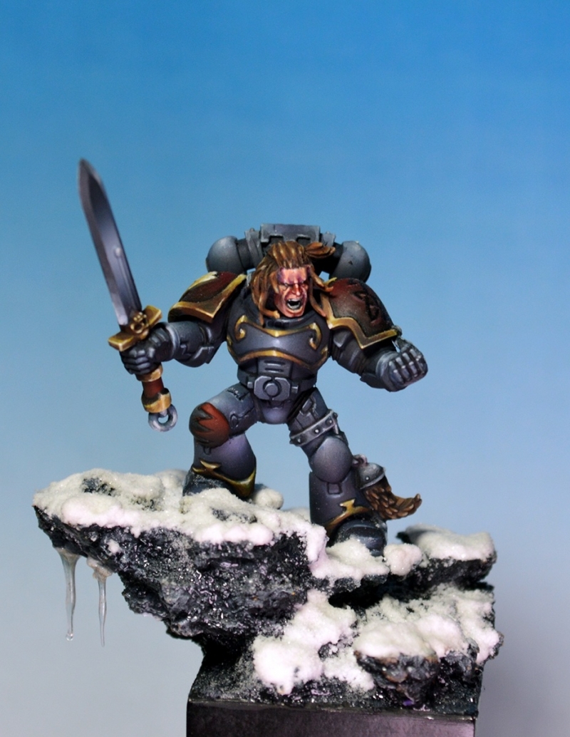 Space Wolves Grey Hunter by Arkaitz Pérez Vallecillo (-NoH-) · Putty&Paint