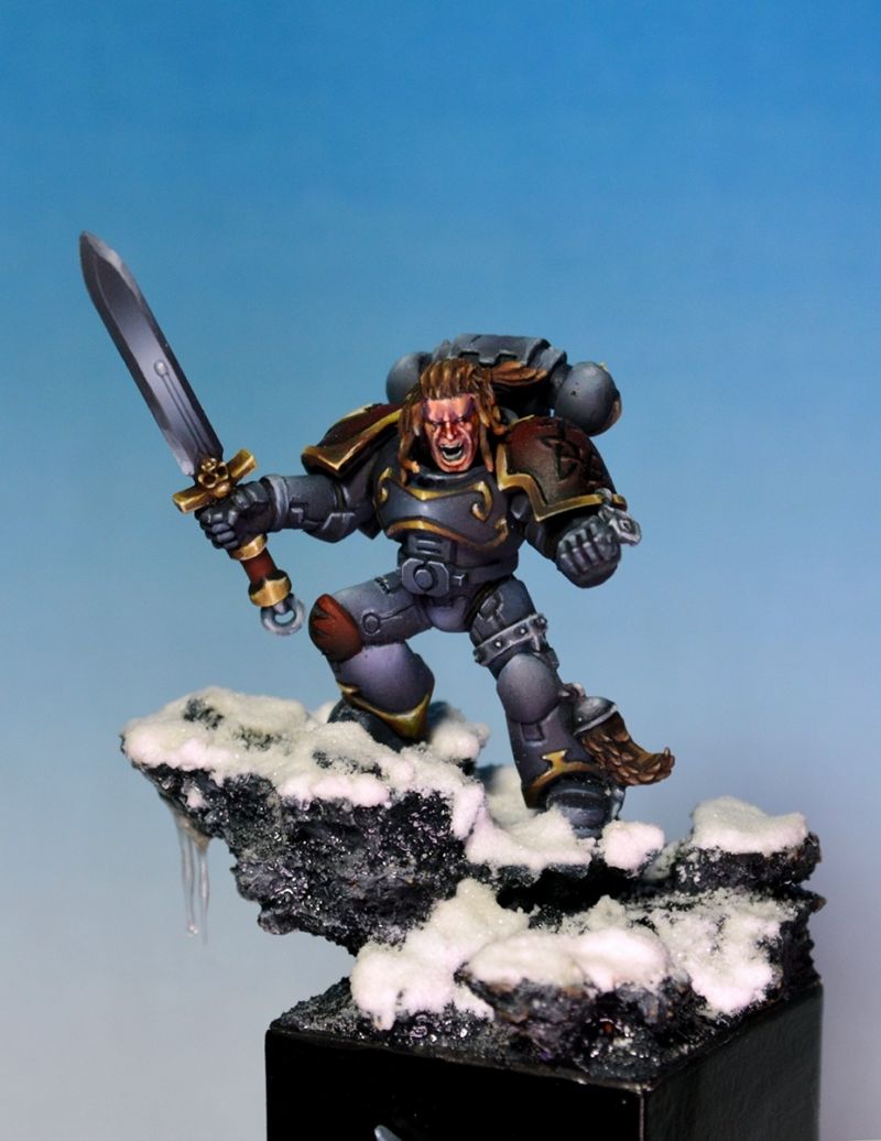 Space Wolves Grey Hunter by Arkaitz Pérez Vallecillo (-NoH-) · Putty&Paint