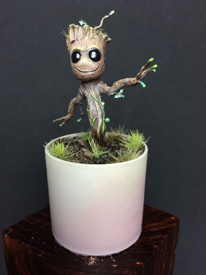Baby Groot by Ricardo Pisa · Putty&Paint
