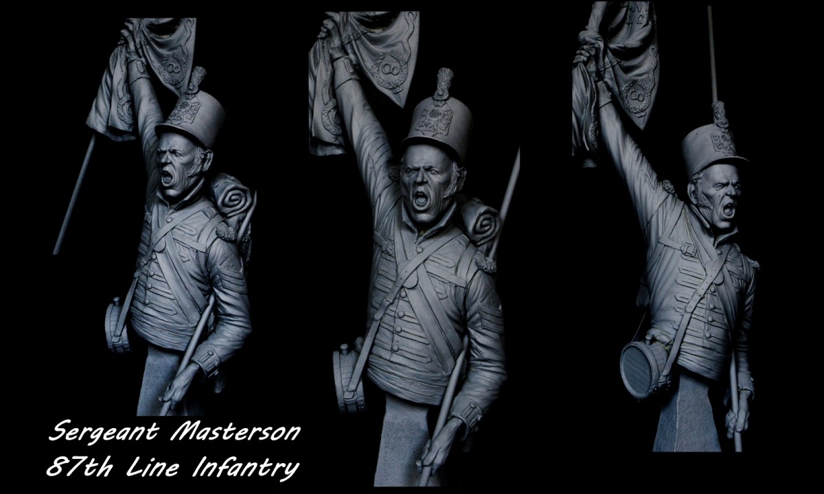 Sergeant Masterson by Carl Reid · Putty&Paint